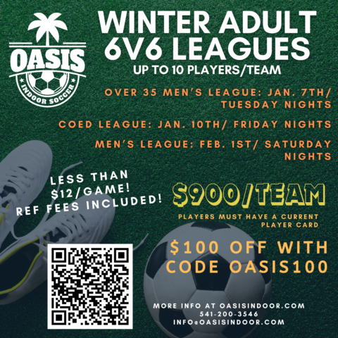 Homepage - Oasis Indoor Soccer
